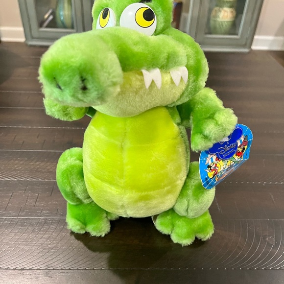 Disney | Toys | Vintage Disney Alligator Tick Tock Croc Plush 1 Peter ...